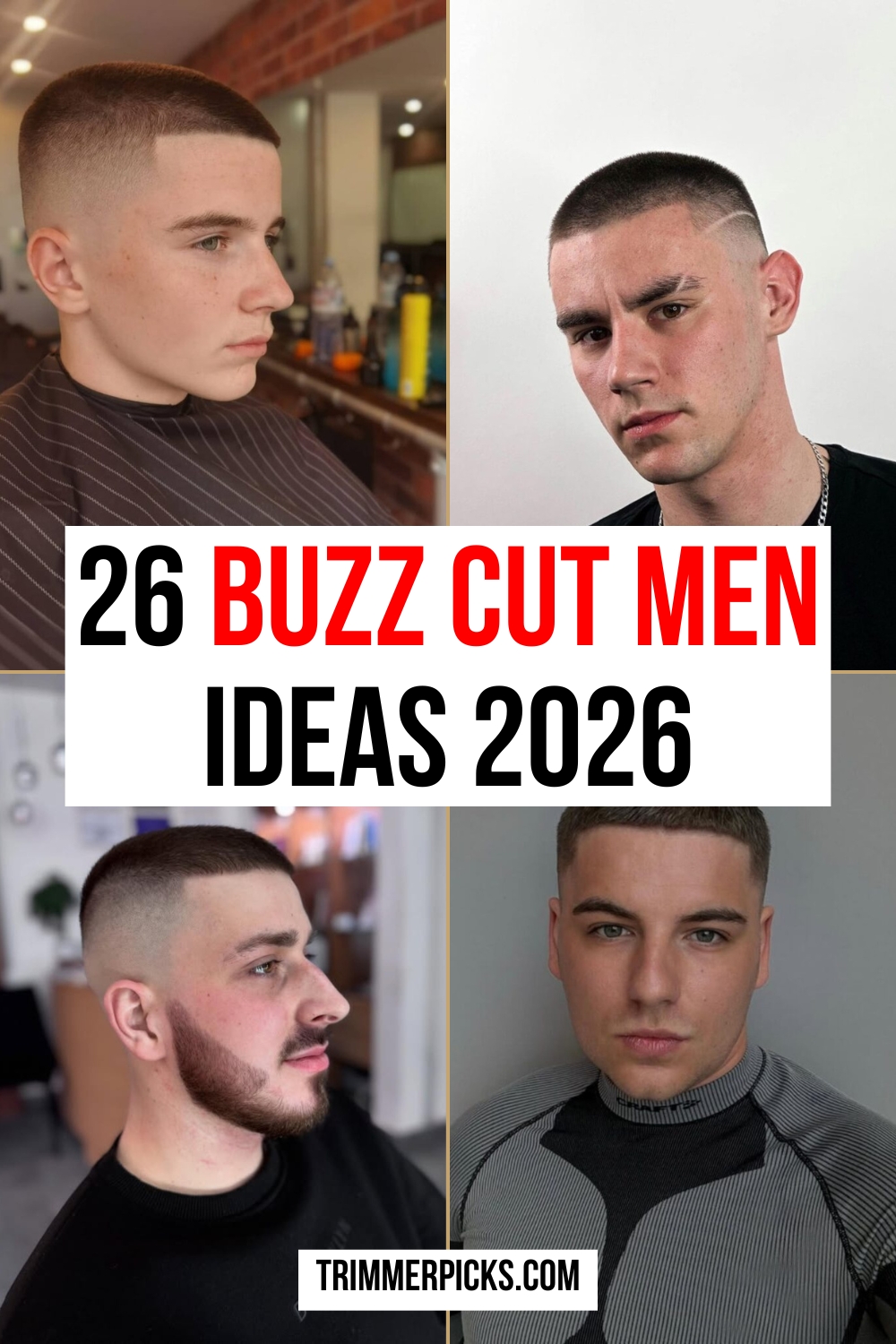 26 Buzz Cut Men Ideas for 2026 – Trimmer Picks