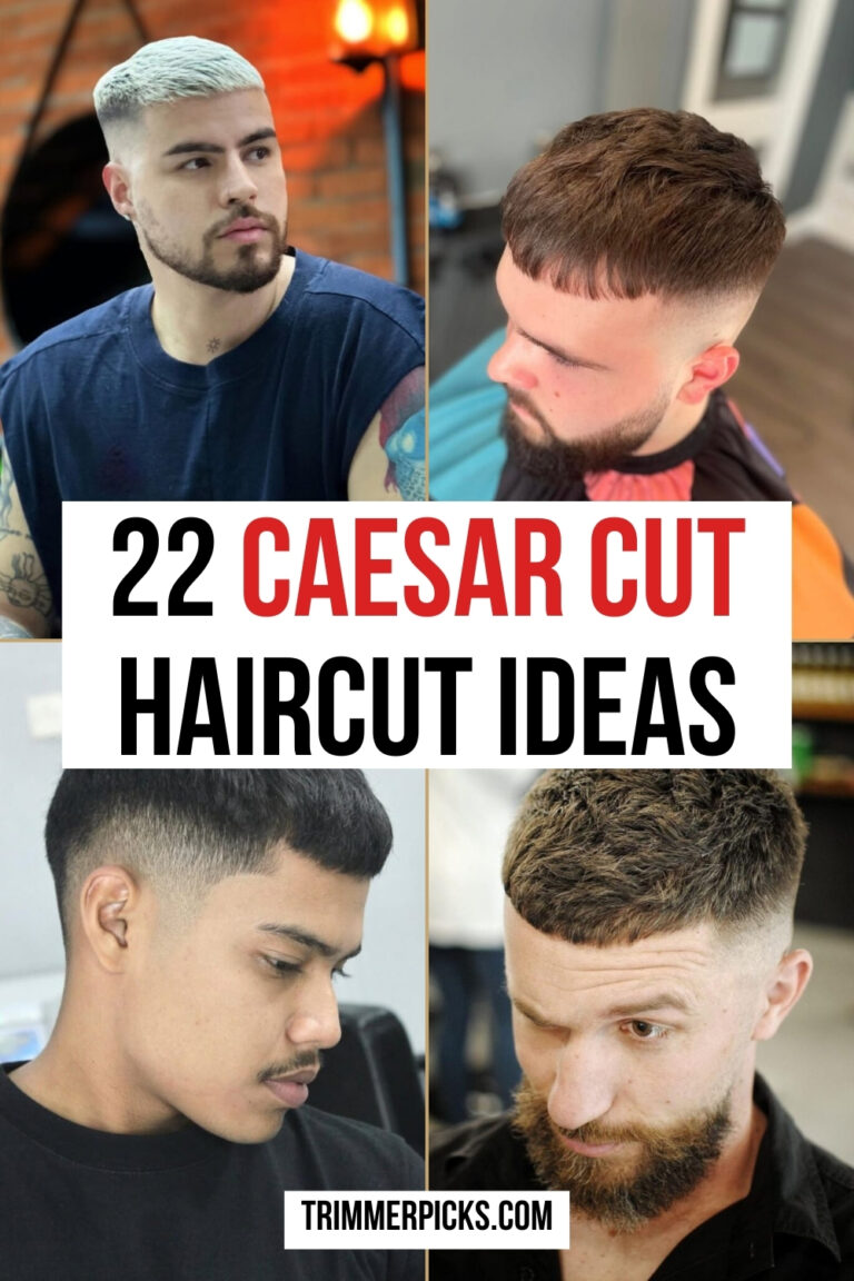 22 Caesar Cut Haircut Ideas for Men 2026 – Trimmer Picks