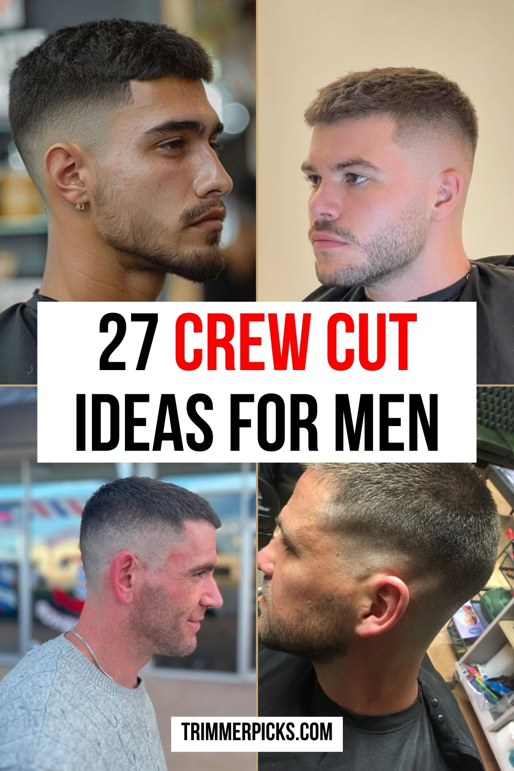 27 Crew Cut Ideas for Men 2026 – Trimmer Picks