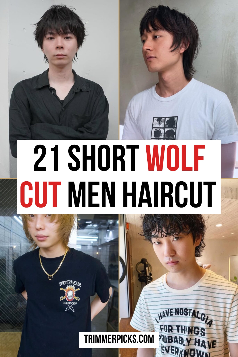 21 Short Wolf Cut Men Haircut Ideas for 2026 – Trimmer Picks