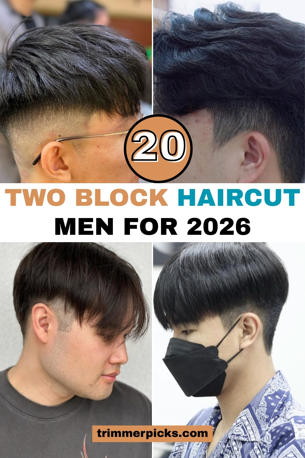 20 Two Block Haircut Men for 2026 – Trimmer Picks